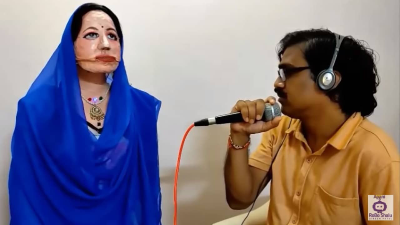 Shalu, o robô humanóide feito de resíduos vem da Índia - TecnoGuia